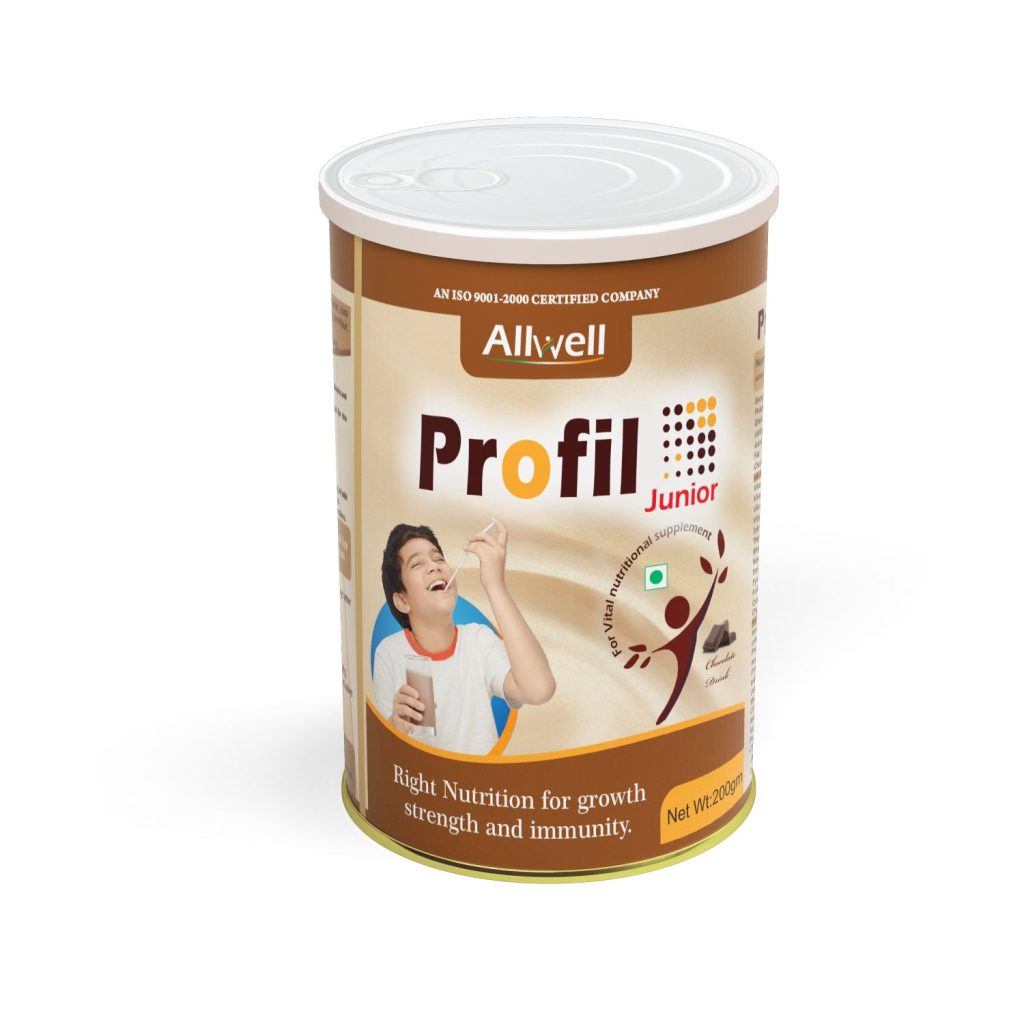 Profil JUNIOR 200gms - Protein powder for children - Allwell Formulations